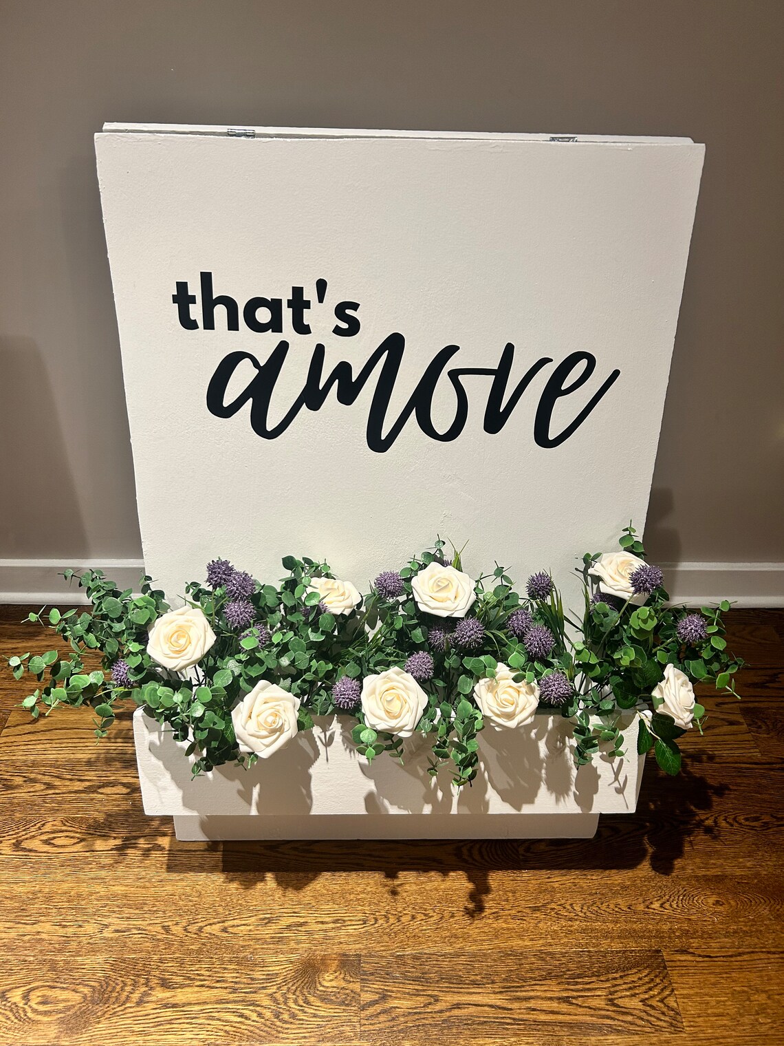 Flower Box Sign - PDF Instructions - Etsy