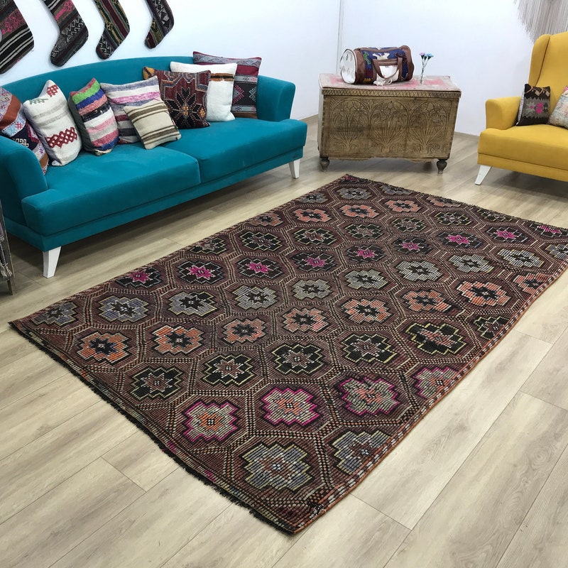 Bohemian Kilim - Etsy