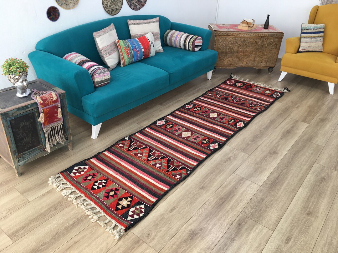 Turkish Rug, Vintage Rug, Outdoor Rug, Herki Rug, Kitchen Rug, Antique ...