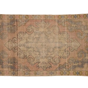 Muted Pink Rug, Handmade Area Rug, Living Room Rug, Ethnic Rug, Bedroom ...