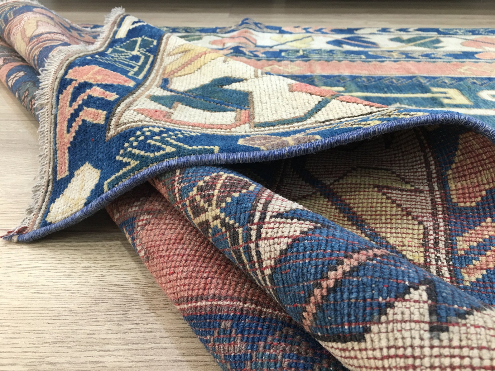 Pink Turkish Rug Rustic Rug Vintage Area Rug Boho Decor - Etsy