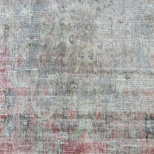 Runner Area Rug, Muted Rug, Turkish Rug, Oushak Runner, Pink Rug ...