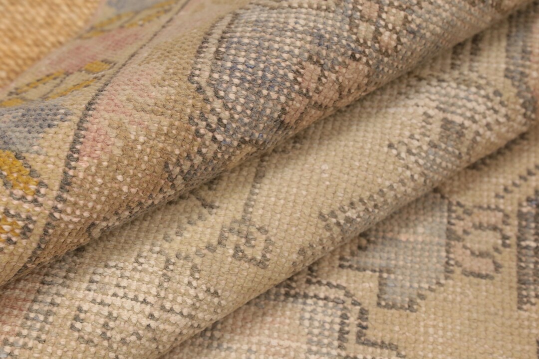 Muted Pink Rug, Handmade Area Rug, Living Room Rug, Ethnic Rug, Bedroom ...