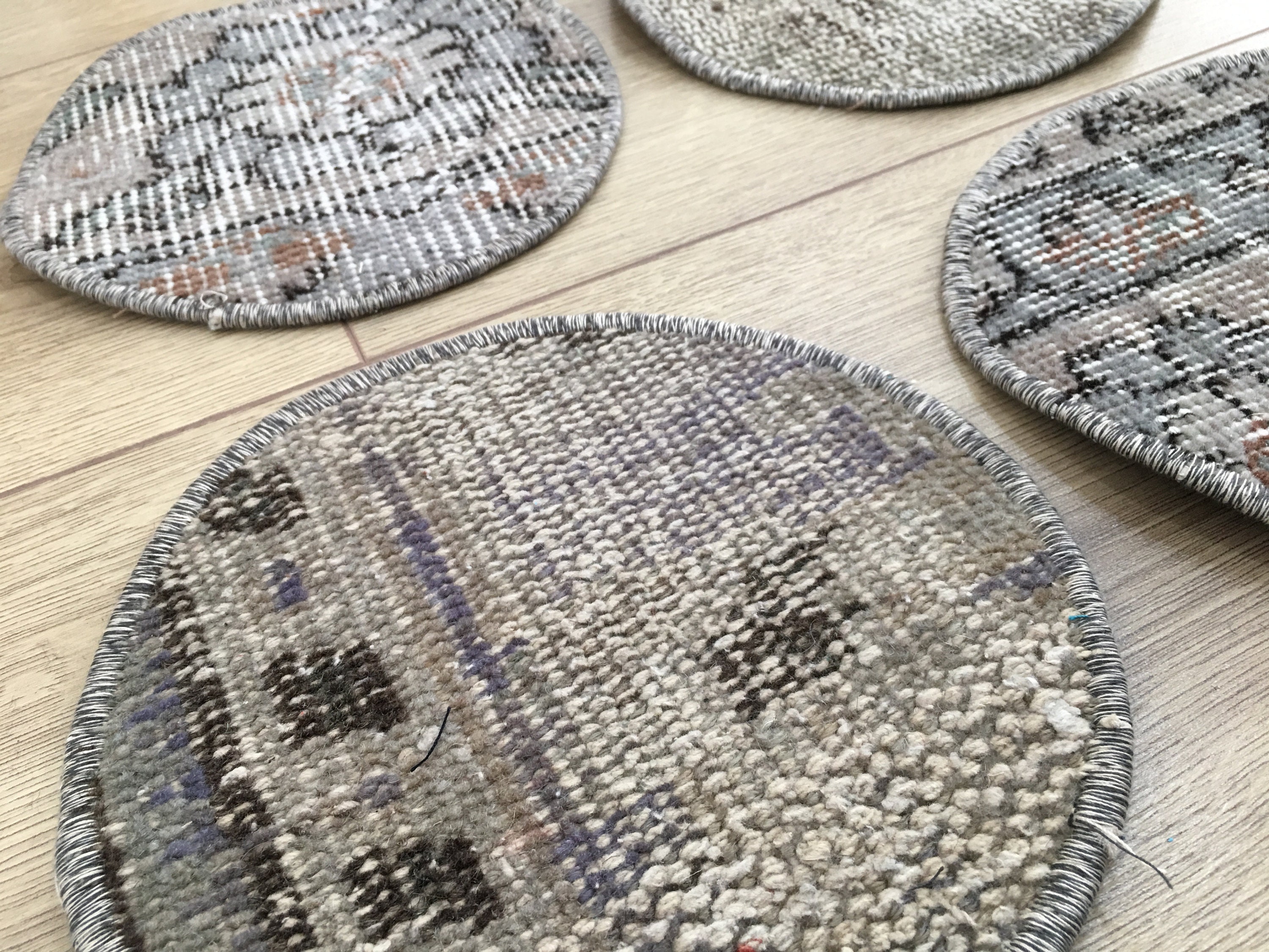 Rug Coaster Plate Coaster Dining Table Decor Plate Mat | Etsy