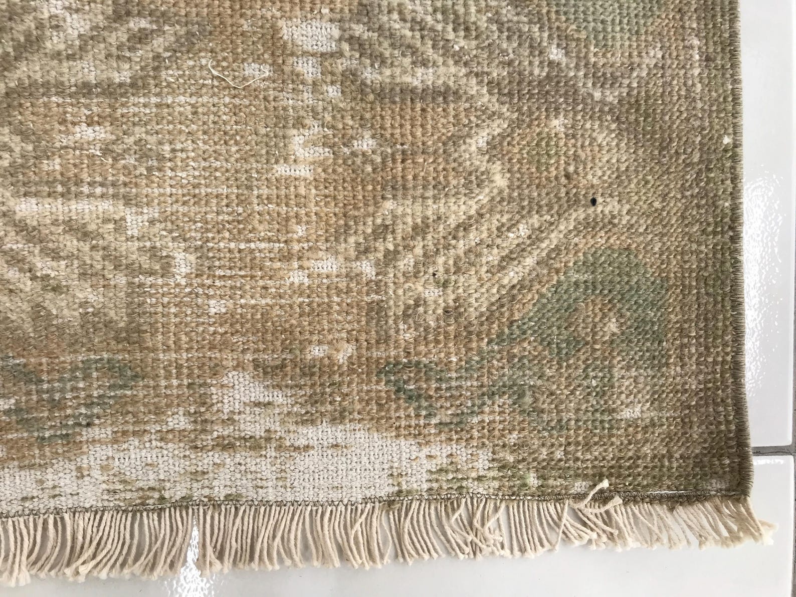 Small Vintage Rug, Ethnic Design Rug, Utility Rug, Brown Area Rug ...