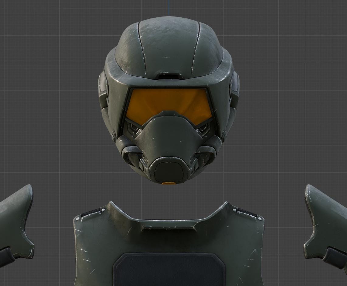 Helldivers 2 FS-38 Eradicator Helmet and Armor 3D Print Files - Etsy