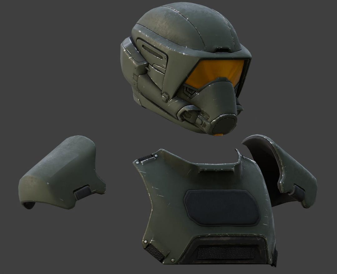 Helldivers 2 FS-38 Eradicator Helmet and Armor 3D Print Files - Etsy