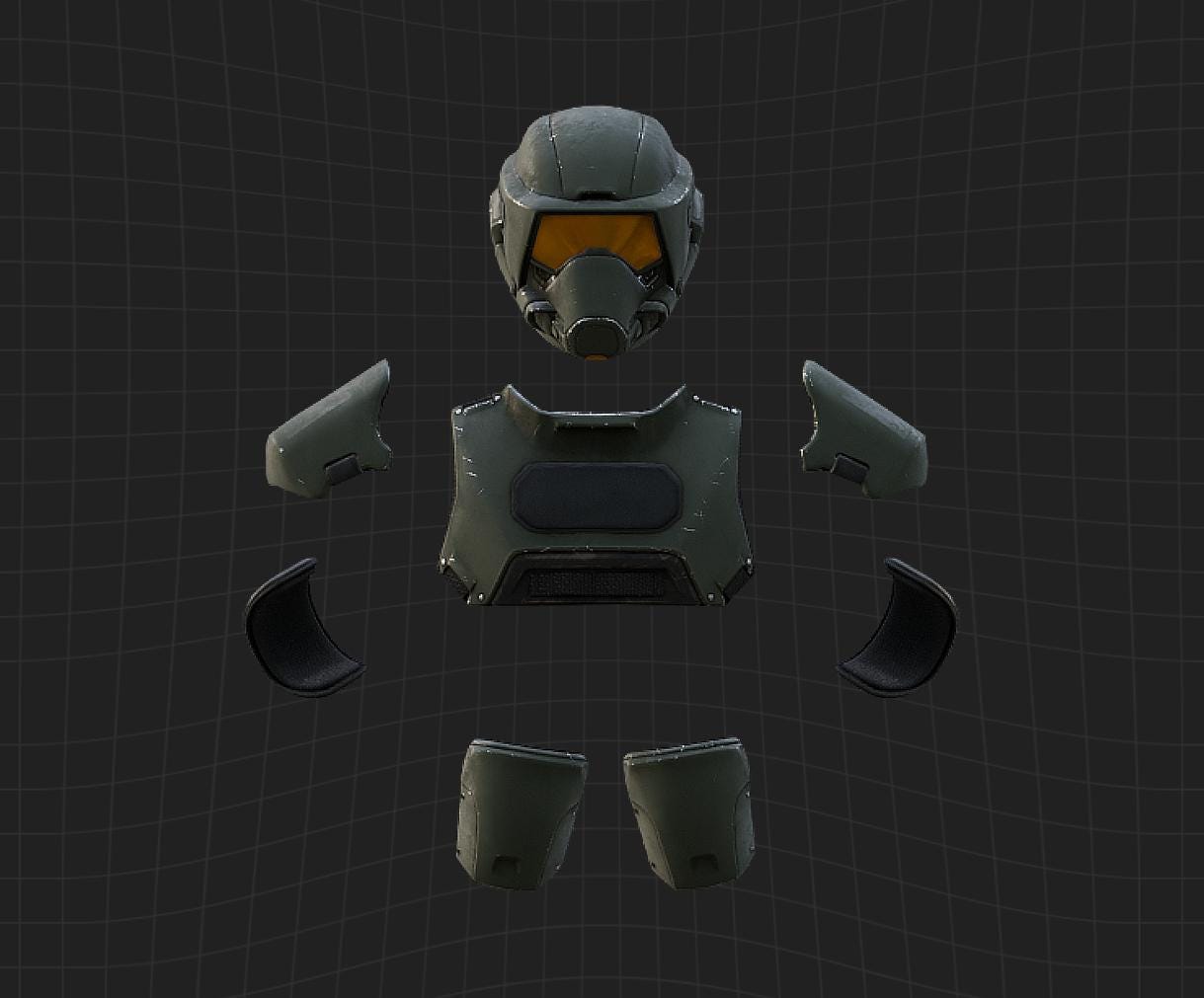 Helldivers 2 FS-38 Eradicator Helmet and Armor 3D Print Files - Etsy