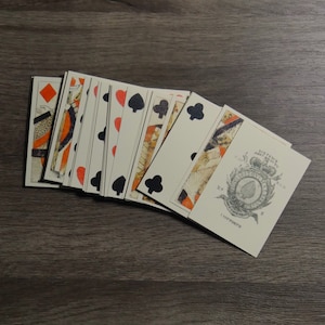 18th Century Style 52 Deck Playing Cards Reproduction - Etsy