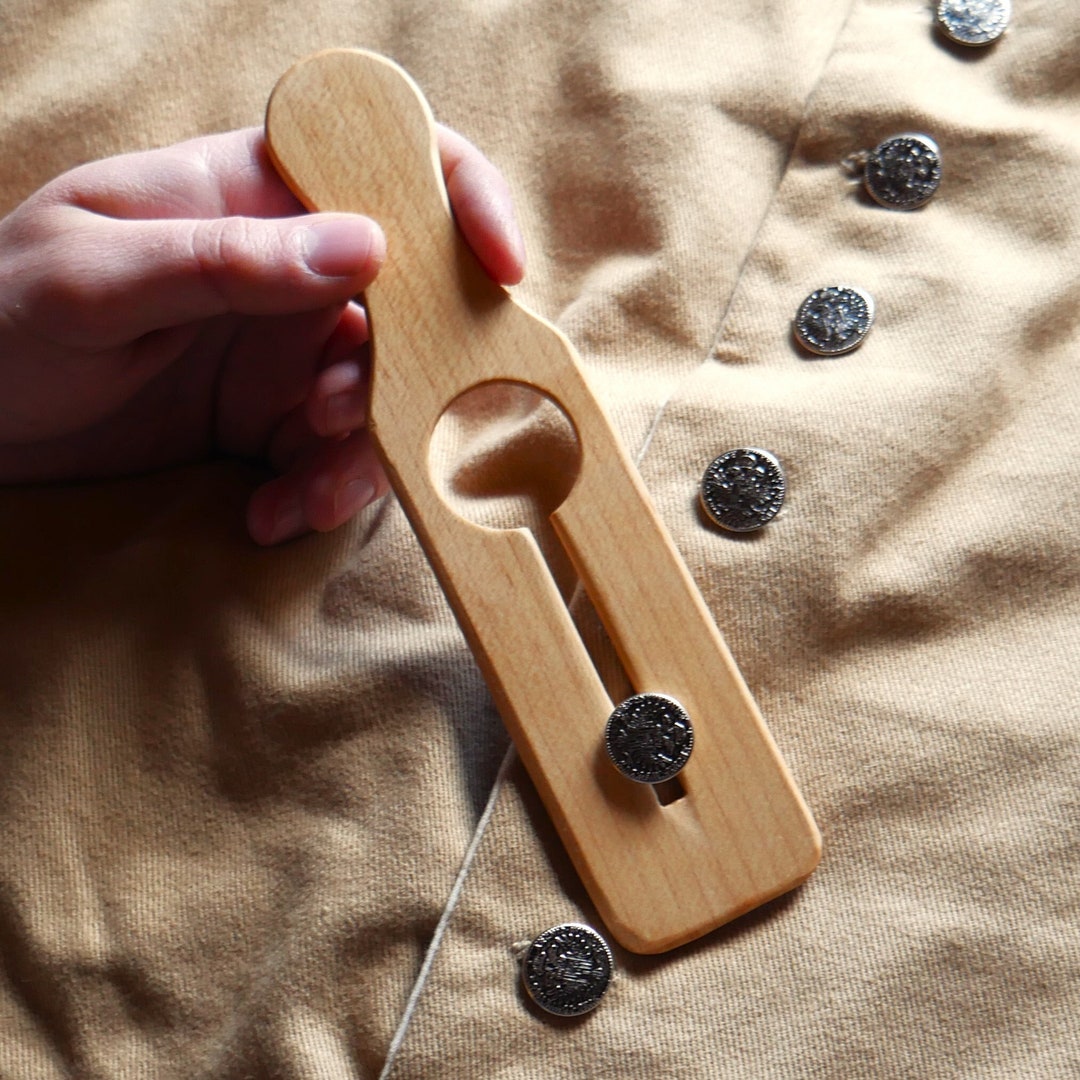 Wooden Button Polishing Board 18th Century Reproduction - Etsy