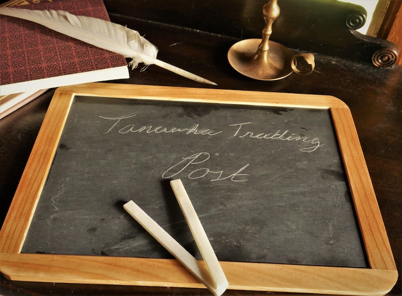 Slate Board and Soapstone Pencils 18th Century Reproduction - Etsy