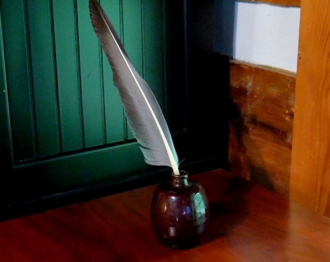 Hand-cut Goose Feather Quill Pen 18th Century Reproduction - Etsy