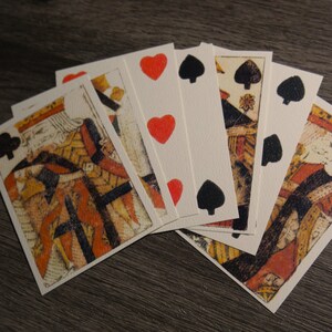 18th Century Style 52 Deck Playing Cards Reproduction - Etsy