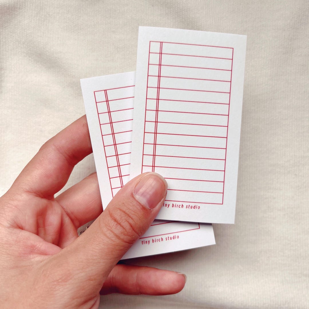 SLIM Checklist | Functional Sticky Notes | 3.75x2.25 In. - Etsy