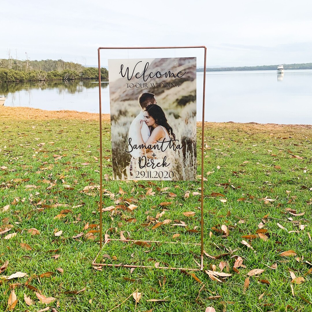 A1 Rustic Bespoke Handcrafted Copper Pipe Easel – Tall - Etsy