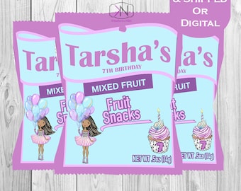 Princess Birthday Party Fruit Snacks, Princess Party Treats, Princess ...