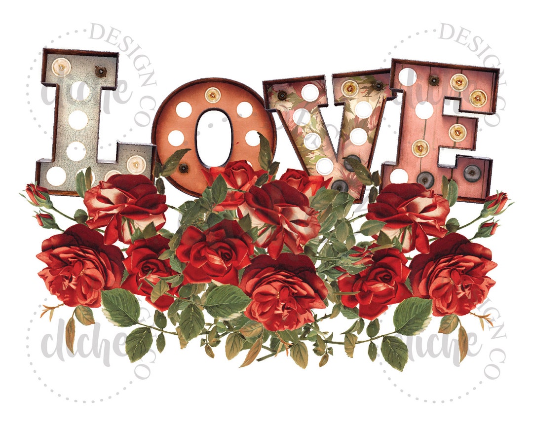Valentine Sublimation Design Valentine Sublimation PNG - Etsy
