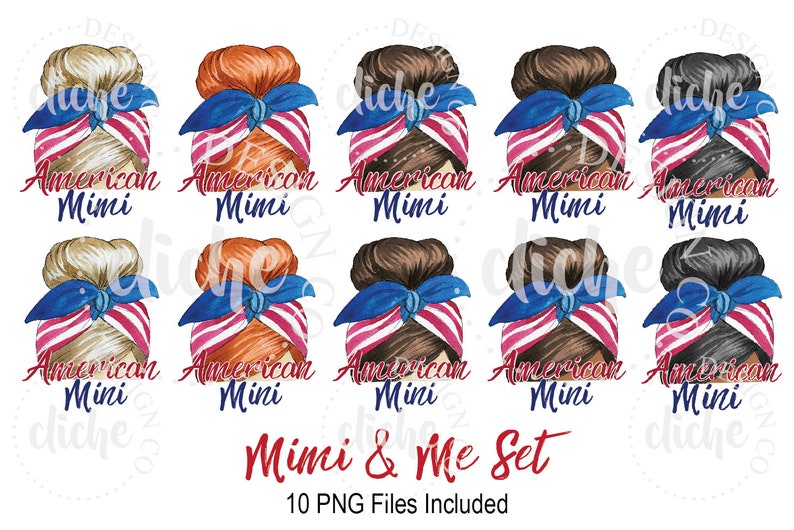 American Mimi & Me PNG DIGITAL DESIGN Instant Download - Etsy