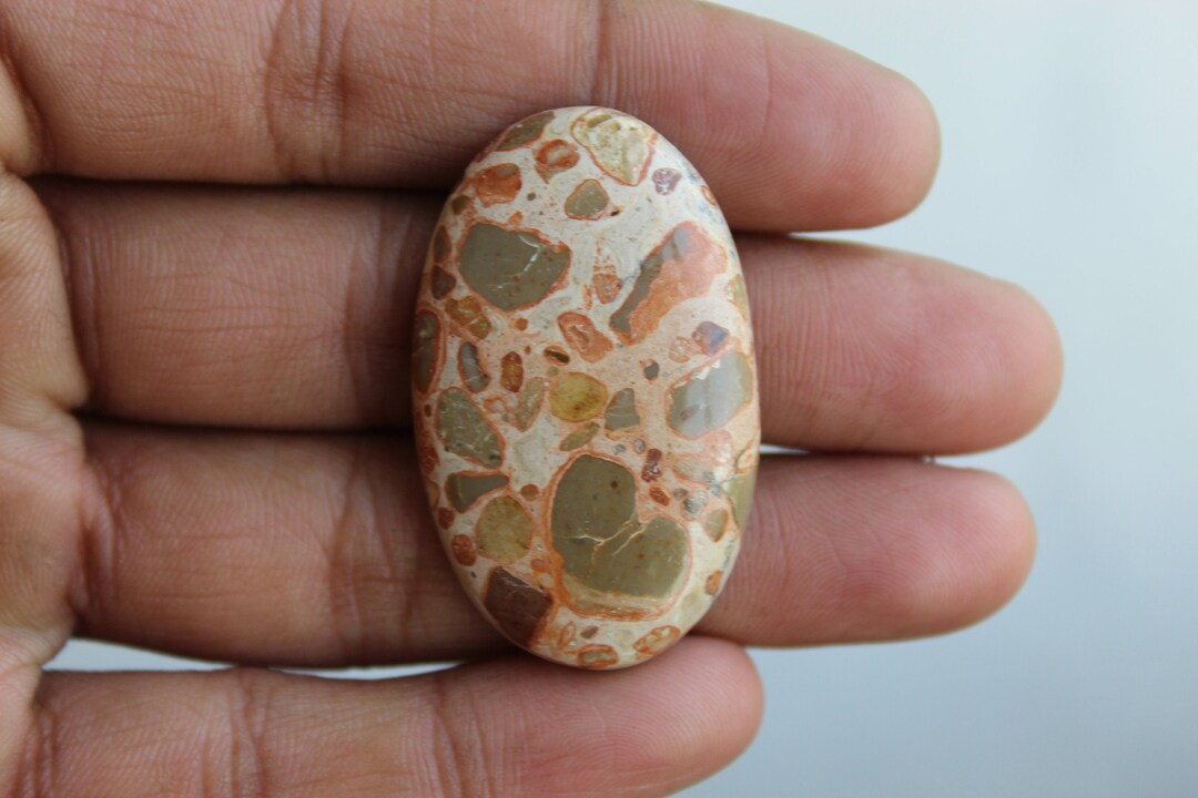 Natural Leopardite Jasper Oval Shape Cabochon,leopardite Jasper for ...