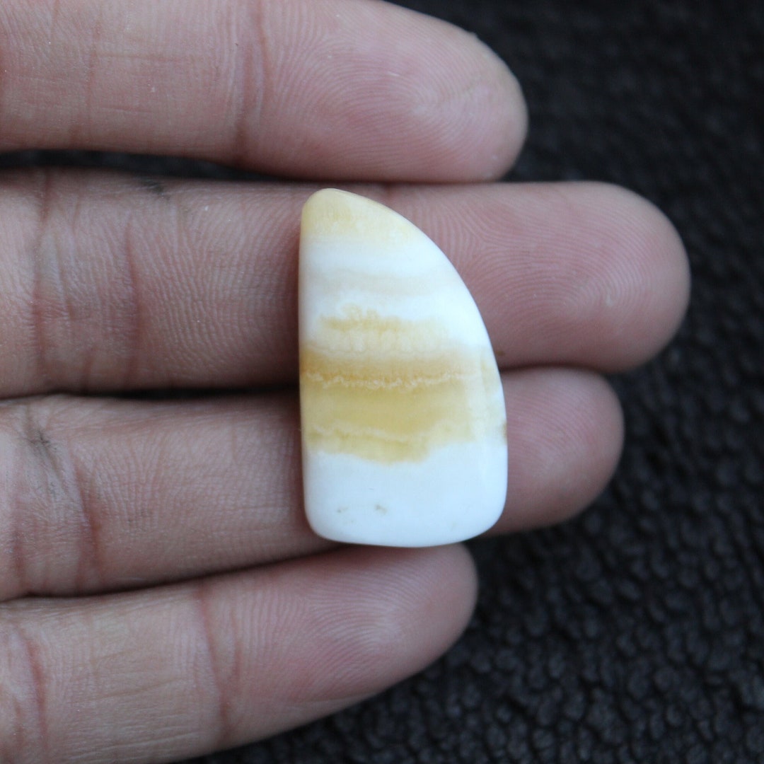 Orange Calcite Stone - Fancy Shape Cabochon, Orange Calcite Gemstone ...