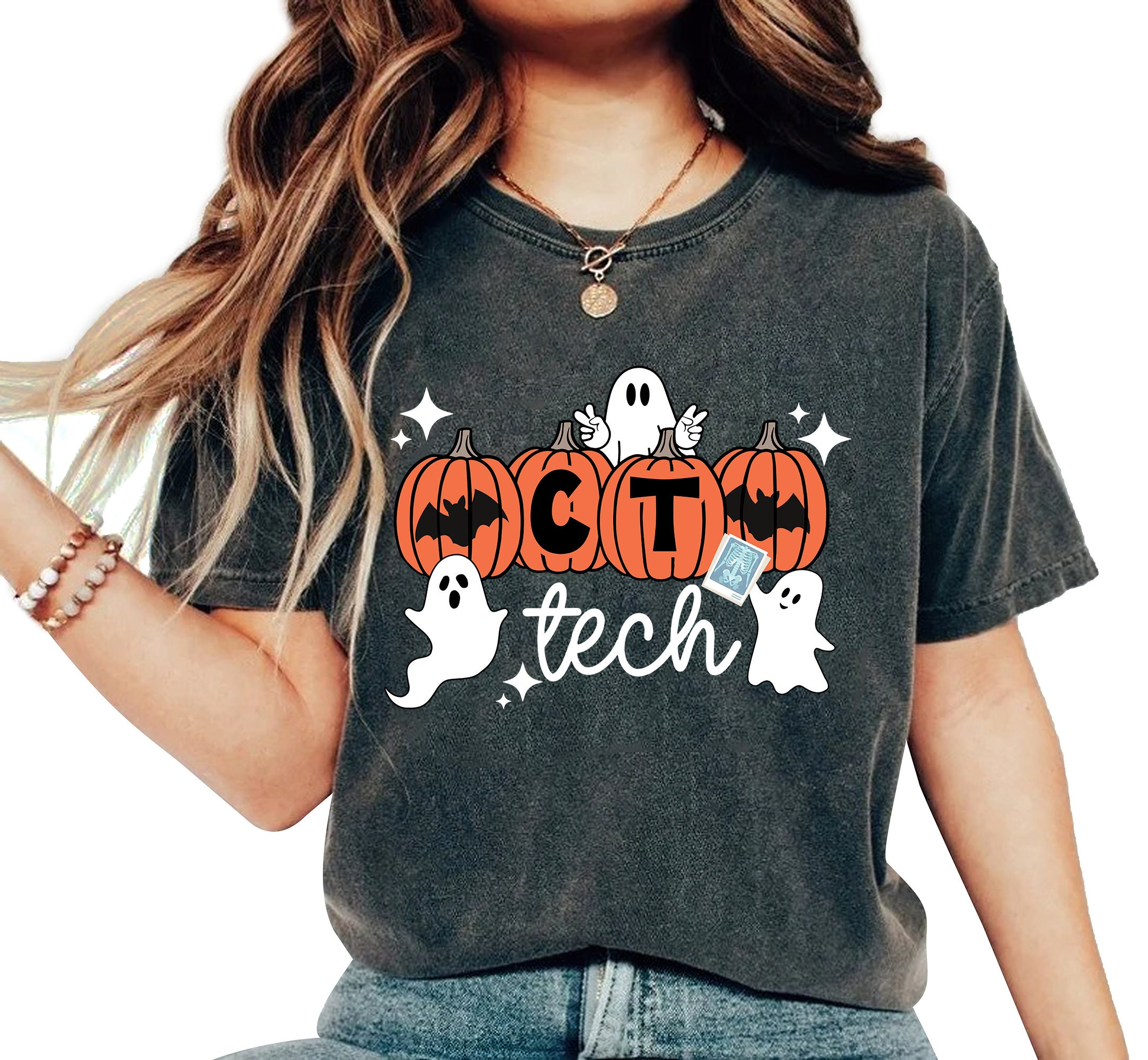 Halloween CT Tech Png, CT Tech Halloween Png, One Spooky Computed ...