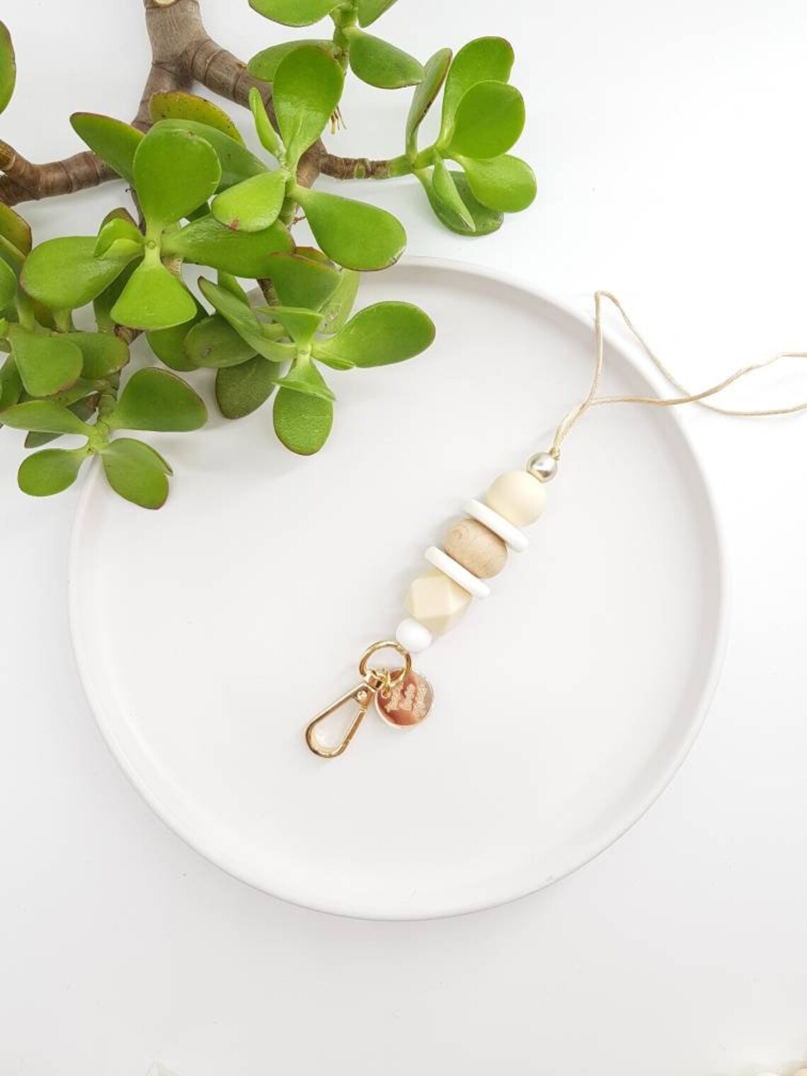 Beaded Silicone Lanyard and Keyring Set | Teacher Gift - Etsy Australia