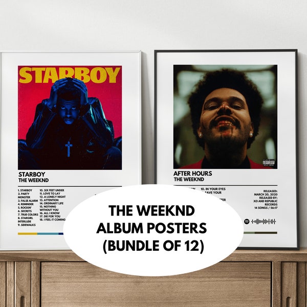 The Weeknd - Etsy