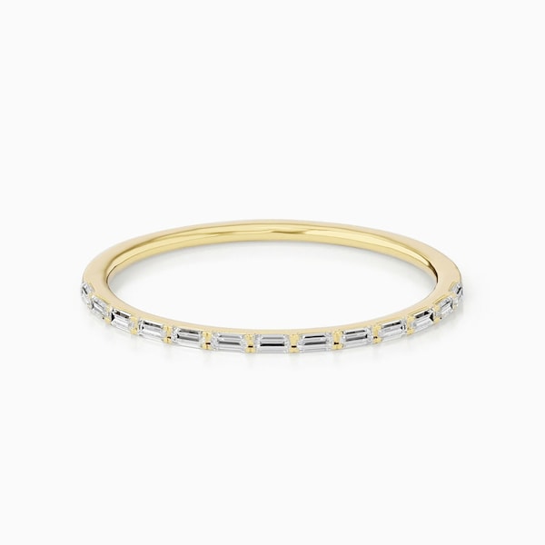 Thin Diamond Band - Etsy