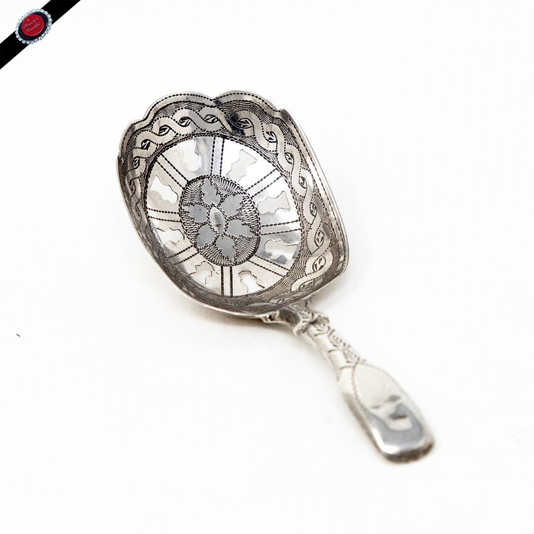 Antique Sterling Silver Caddy Spoon 1814 Hallmark Georgian Joseph ...
