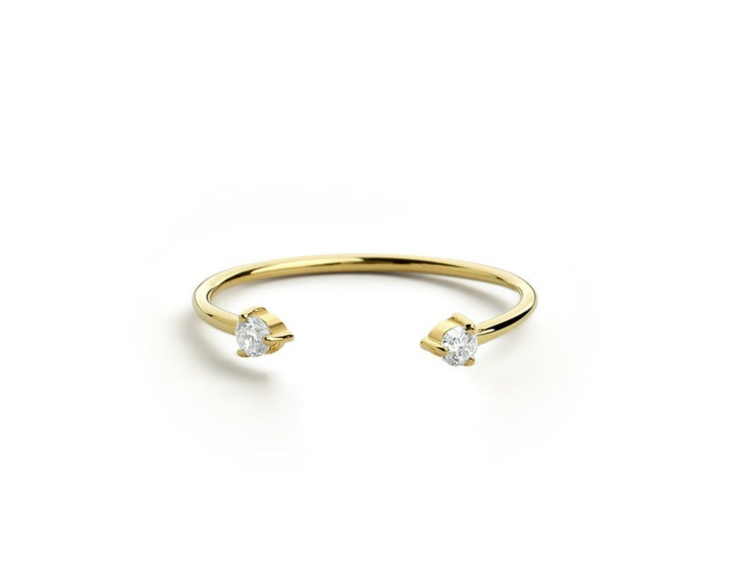 Open Band Ring Open Ring Gold Open Ring Dainty Ring Open Gold - Etsy UK