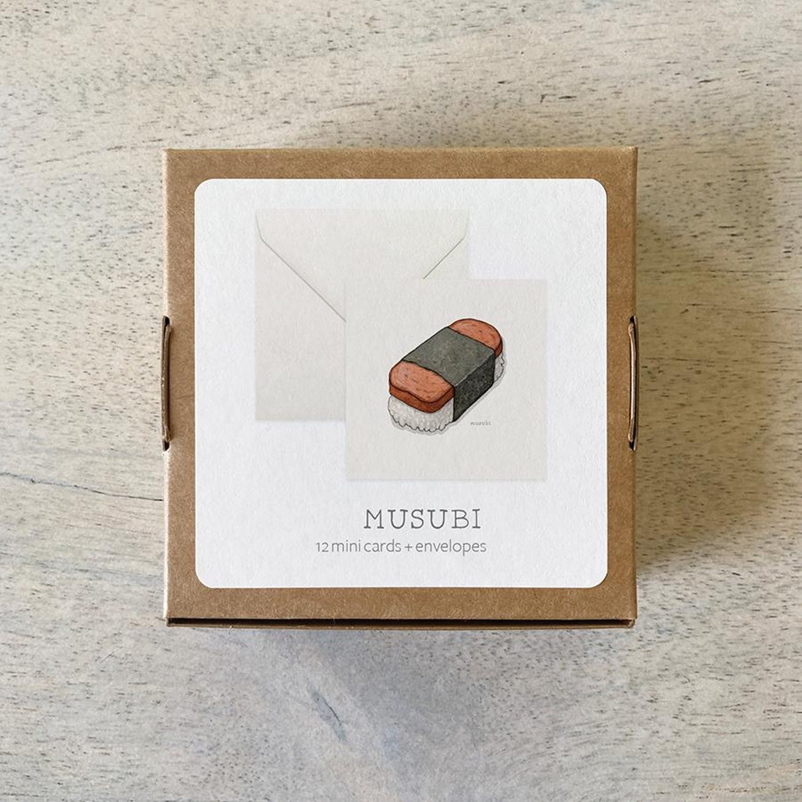 Musubi: Mini Cards Box Set / Spam - Etsy