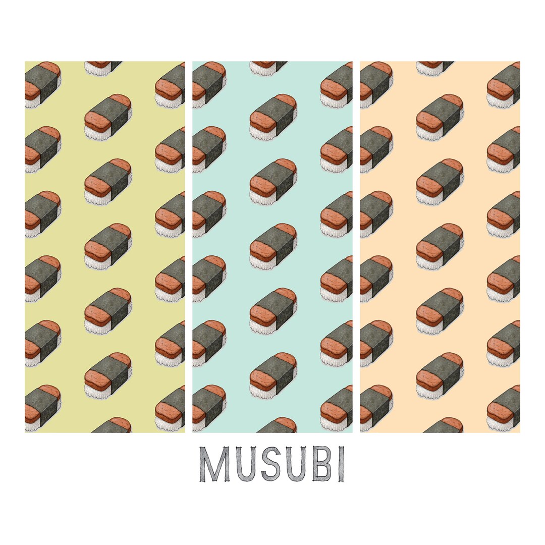 Musubi: Gift Wrap Paper / Birthday / Parties / Anniversary / - Etsy