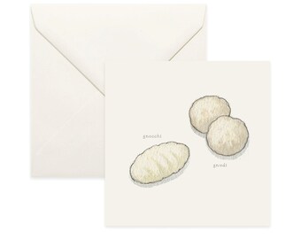 Thank You Pasta Card - Etsy