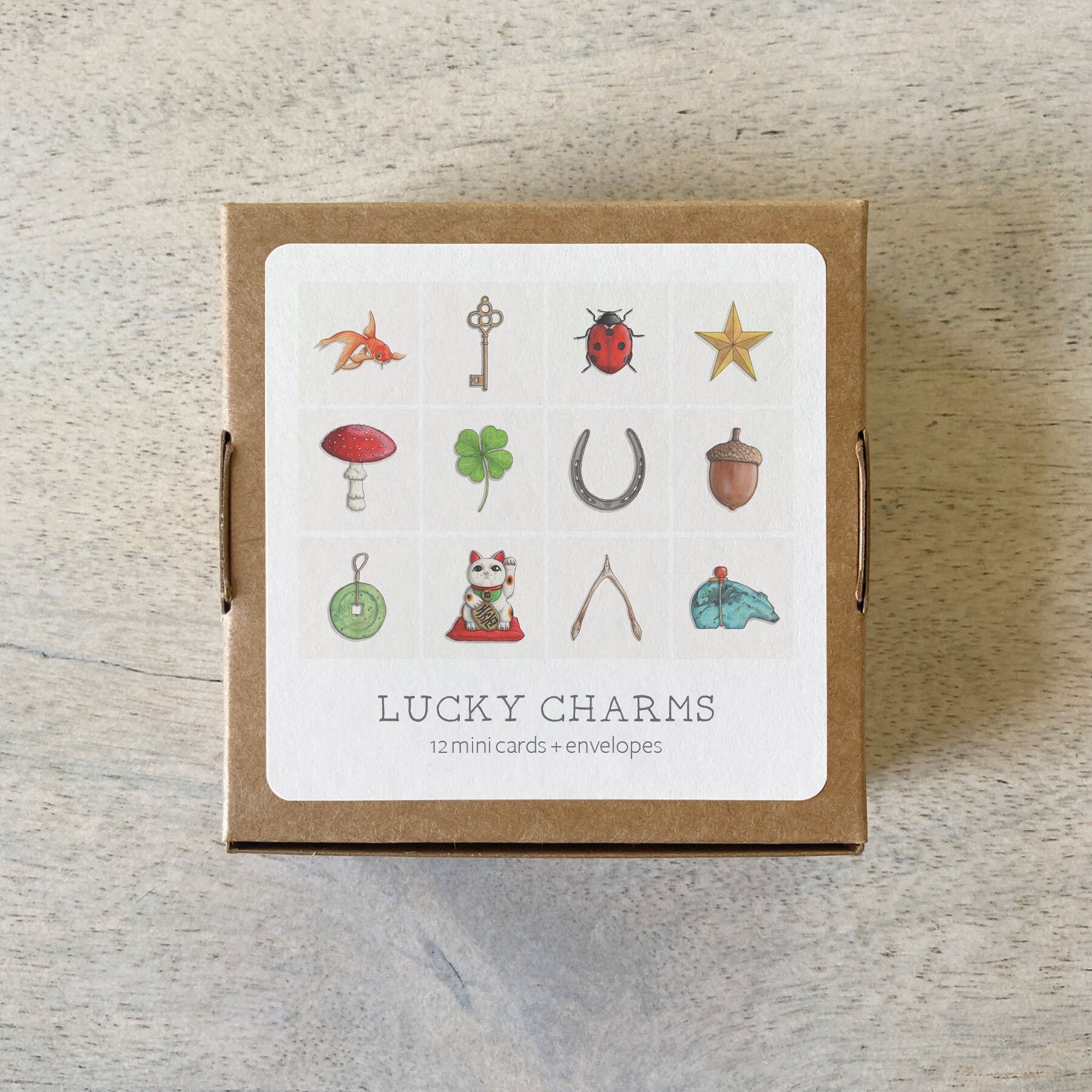Lucky Charms: Mini Cards Box Set - Etsy