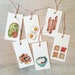 Breakfast & Brunch: Gift Tags / Birthday / Party Favors / - Etsy