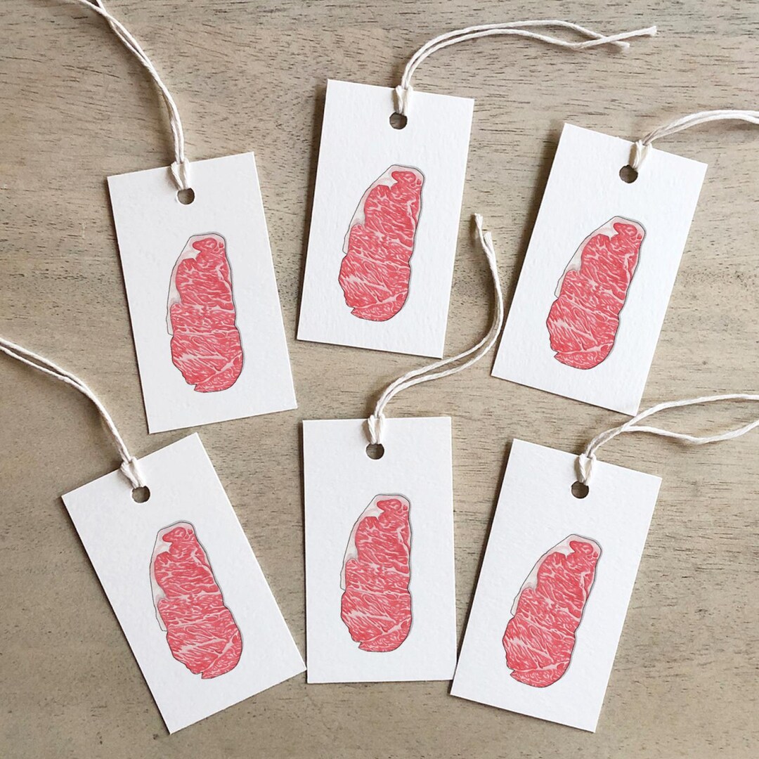Wagyu (steak): Gift Tags / Birthdays / Anniversary / Holidays / Meat ...
