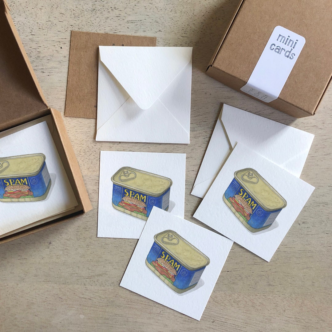 Spam: Mini Cards Box Set - Etsy