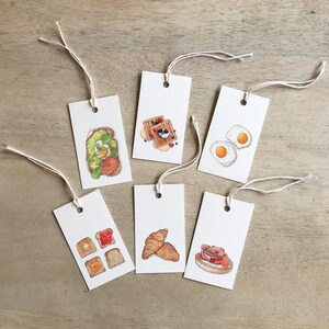 Breakfast & Brunch: Gift Tags / Birthday / Party Favors / Holidays - Etsy