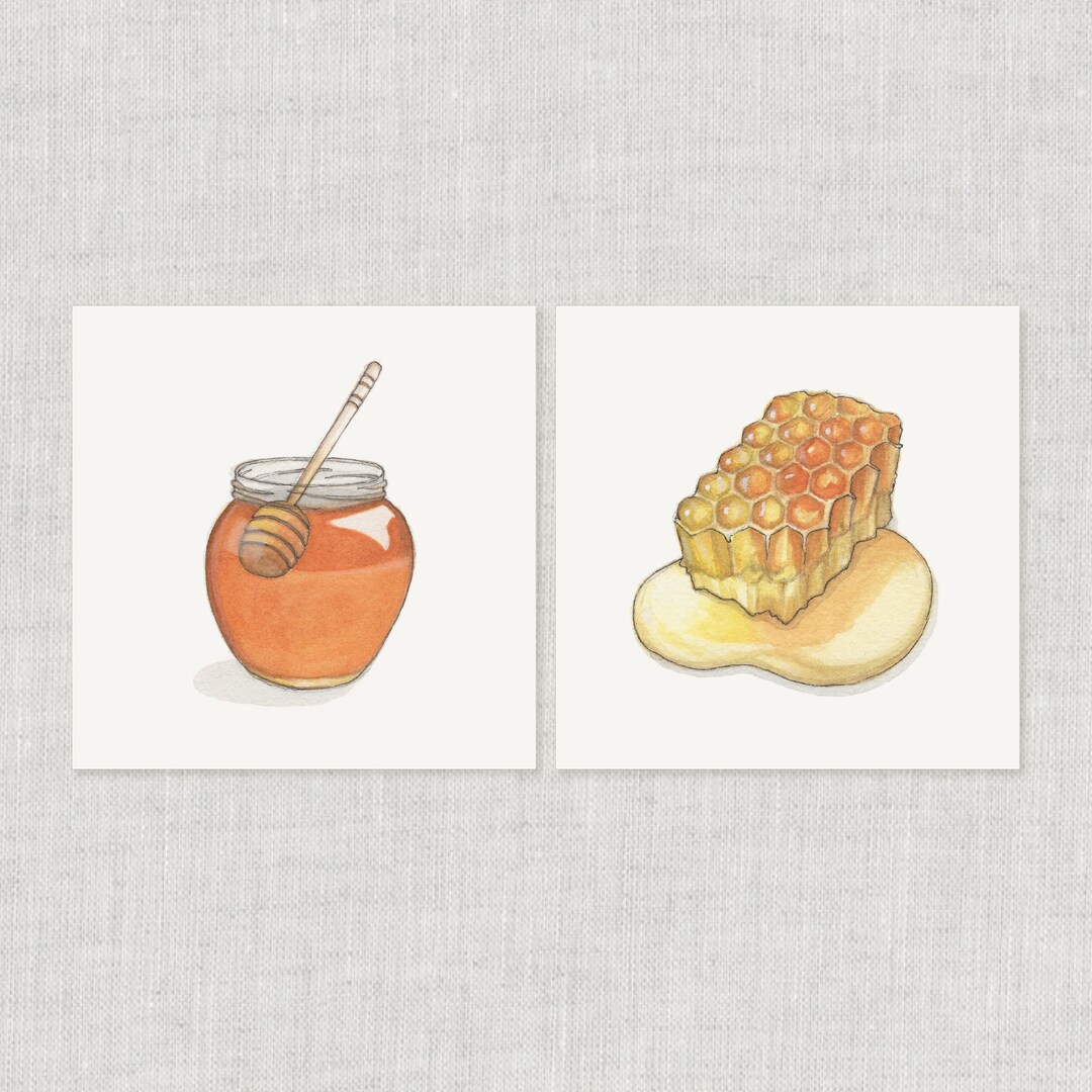 Honey: Notecard / Thank You Card / Message Card / Birthday Card ...