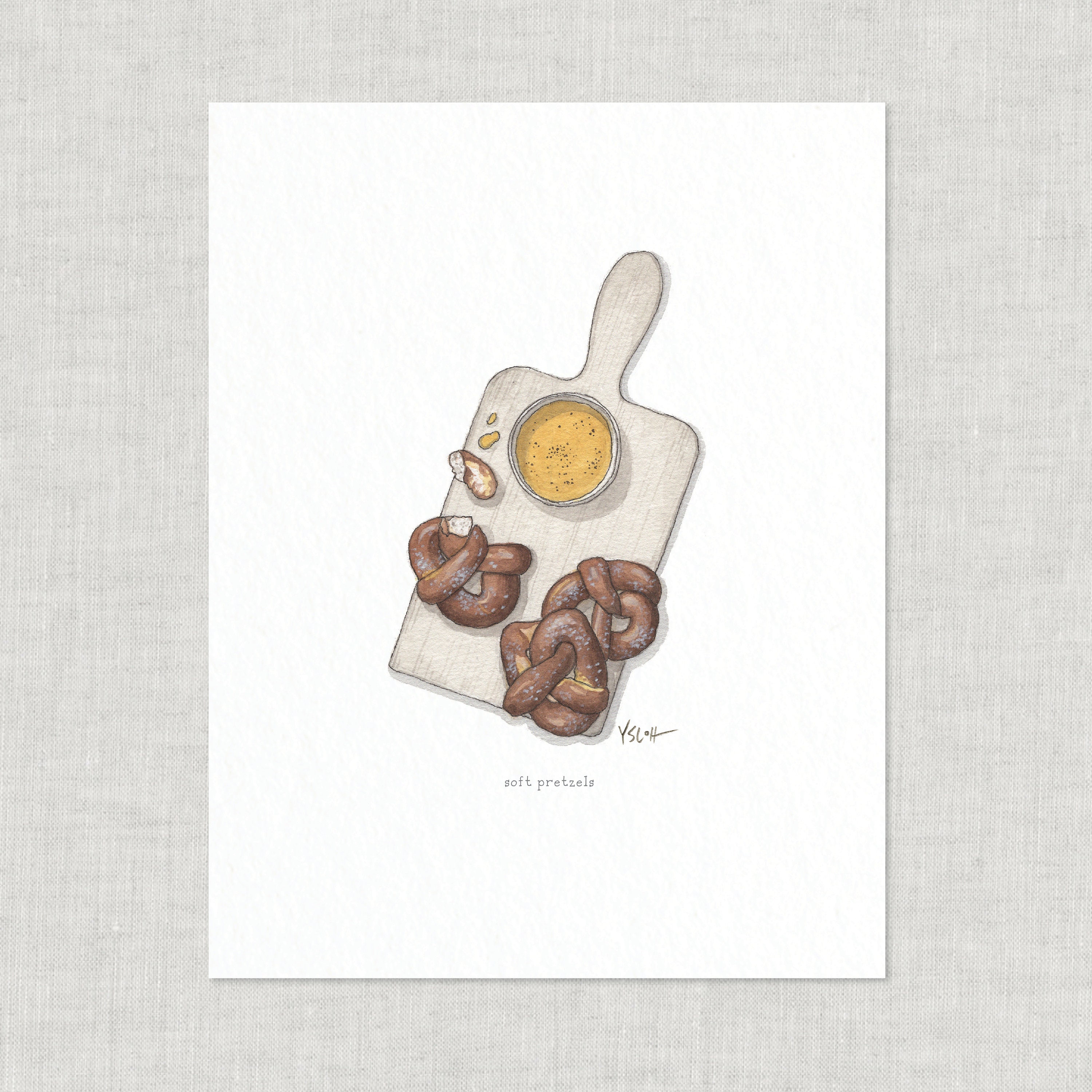 Pub Grub: 8.5x11 Art Prints / Watercolor Illustration / Art Print ...
