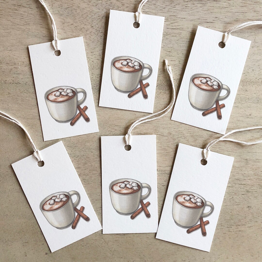 Hot Chocolate: Gift Tags / Slumber Party / Birthday / Parties ...