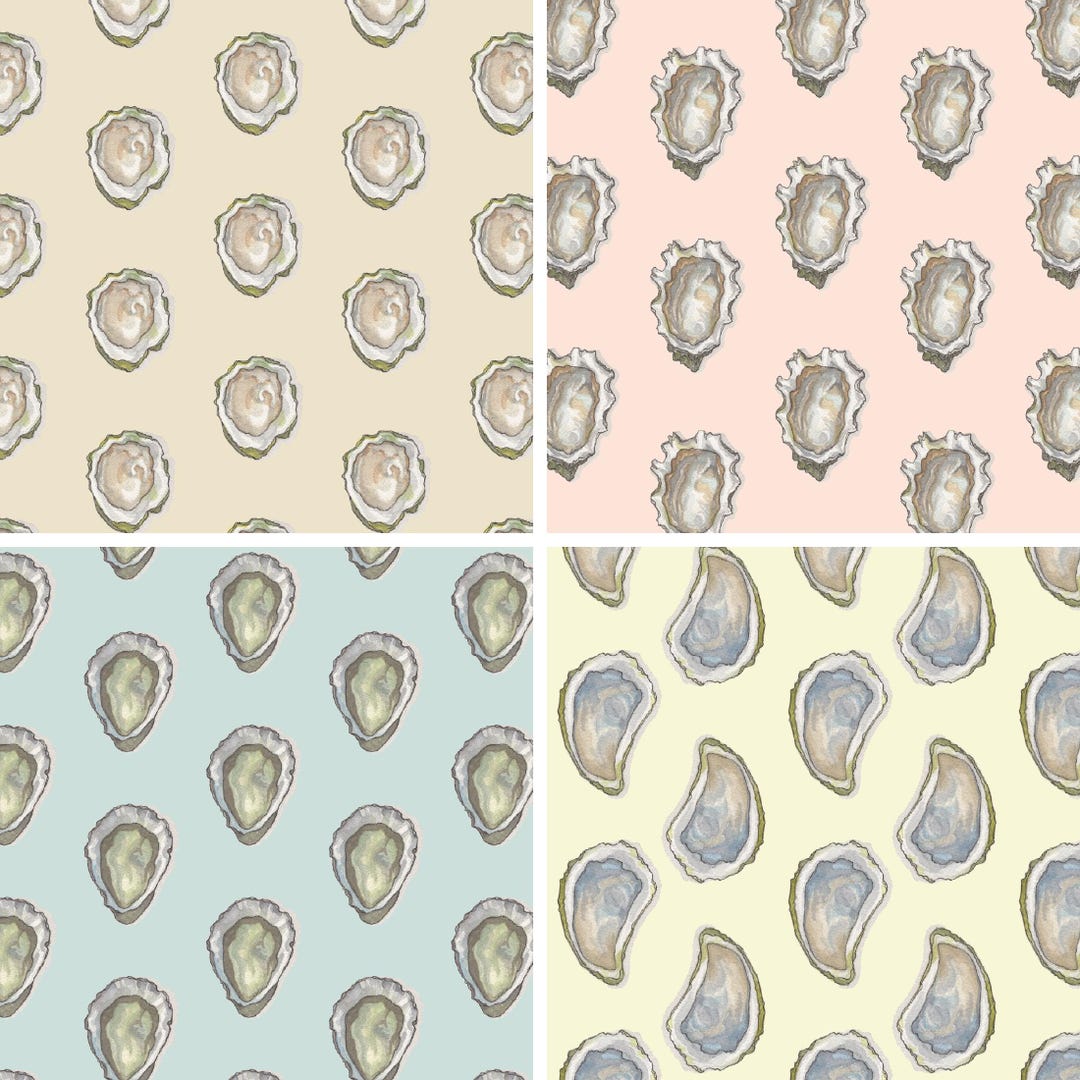 Oysters: Gift Wrap Paper (13x19 Sheet) / Birthday / Parties ...