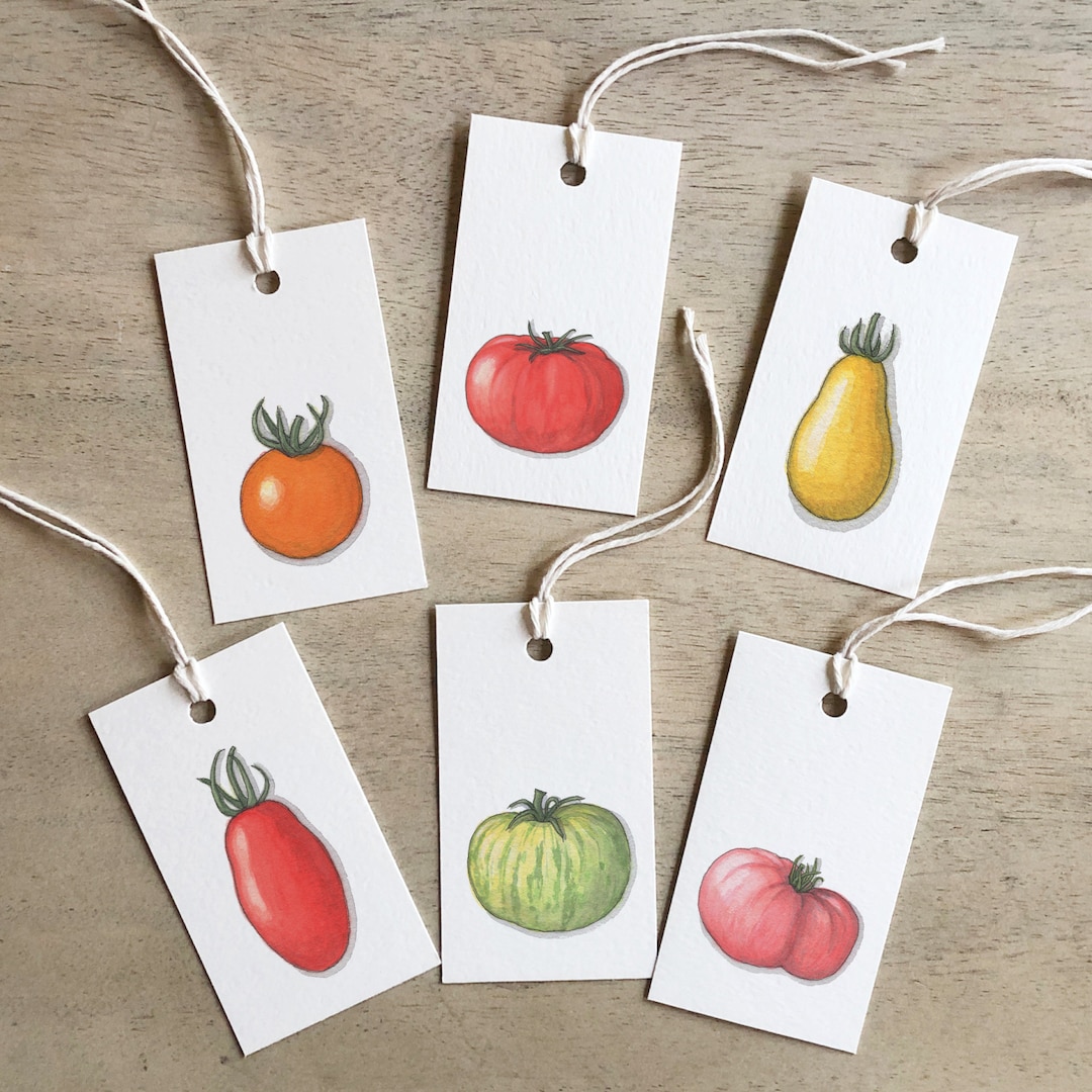 Tomatoes . Sweet: Gift Tags / Party Favors / Birthdays / Valentines ...
