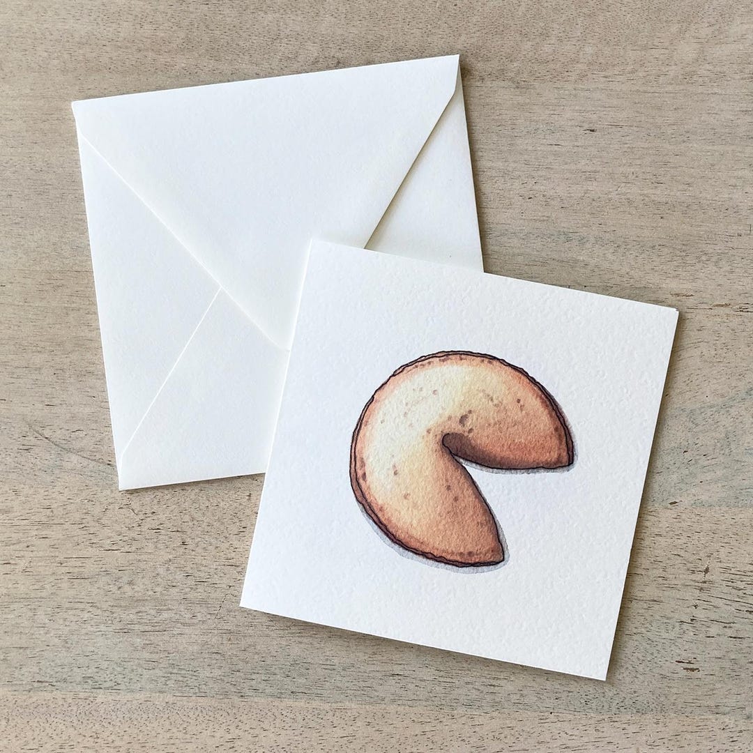Fortune Cookie: Messenger Card / Custom Message / Greetings / Notes ...