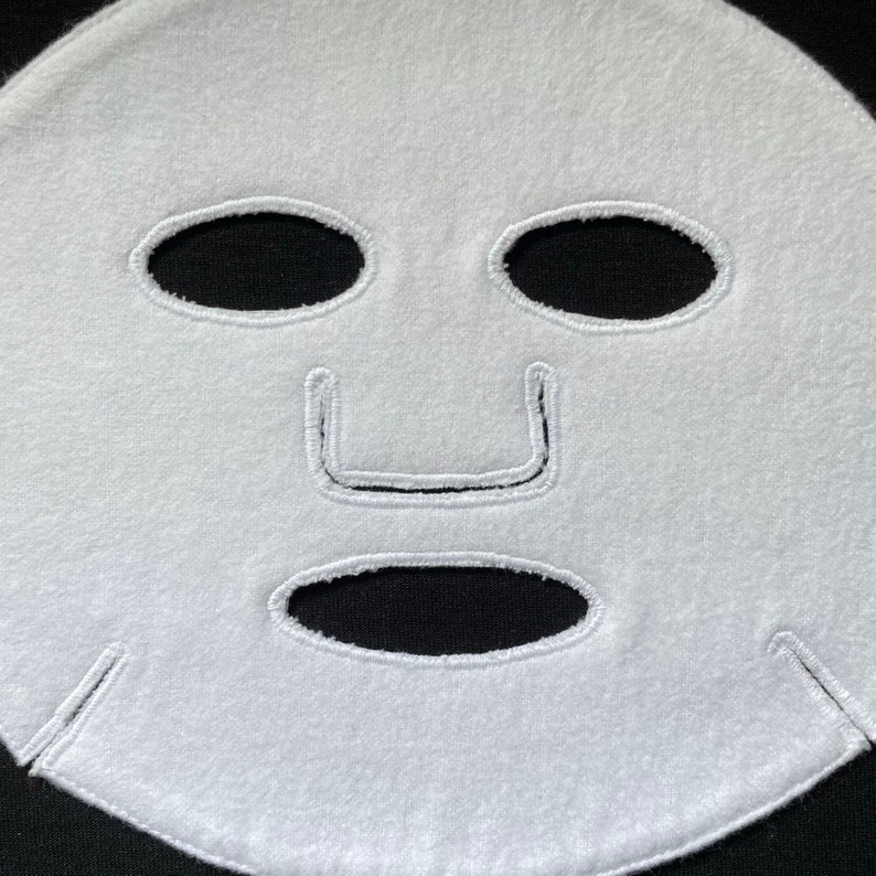 Reusable Cotton Facial Sheet Mask - Etsy