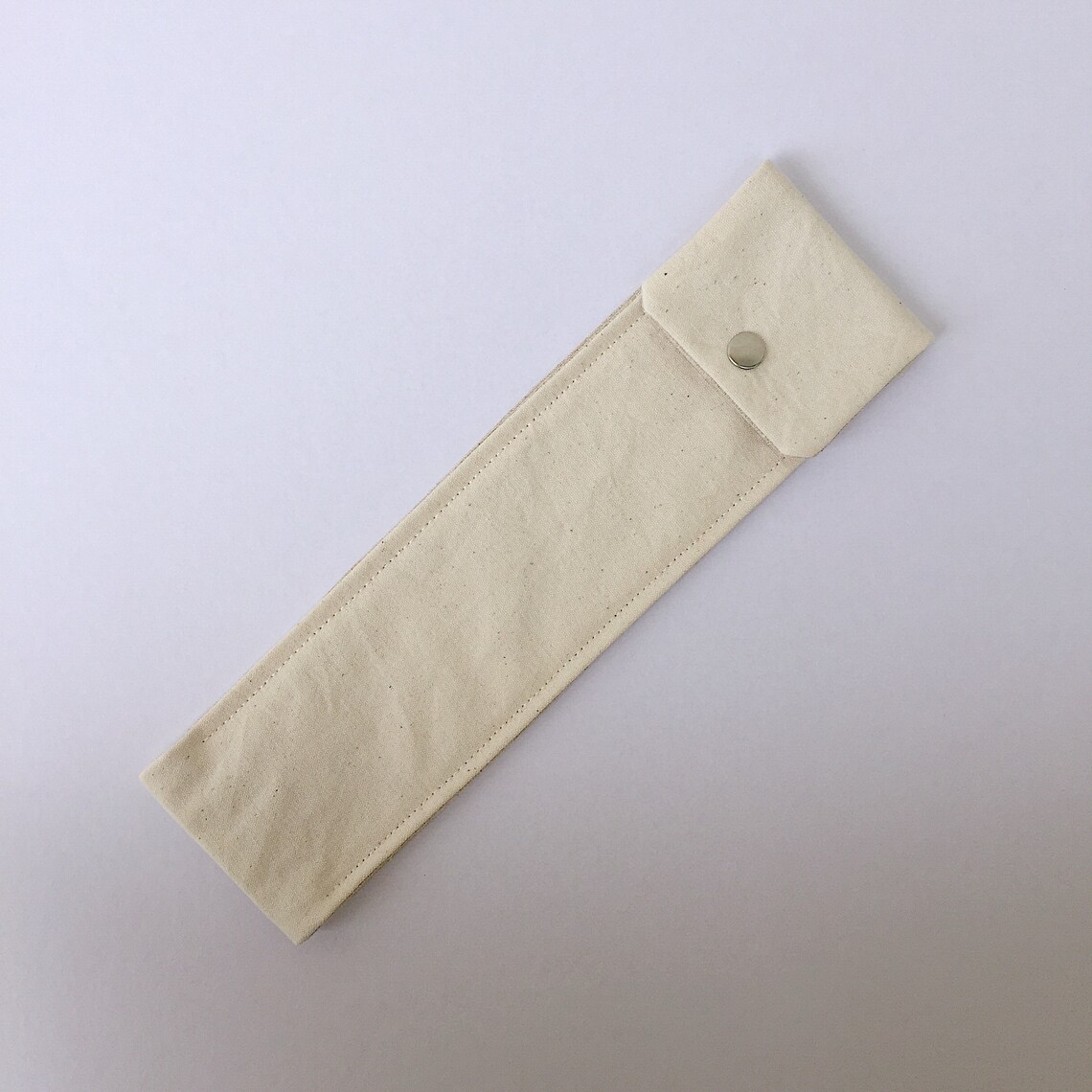 Zero Waste Cutlery Pouch Natural Travel Utensil Pouch - Etsy