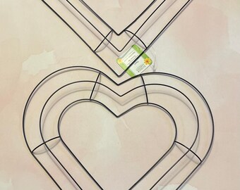 Heart Shaped Metal Frame - Etsy