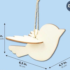 Red Bird DIY Complete Craft Kit, Art Kit, Paint Kit, Cardinal Craft for ...