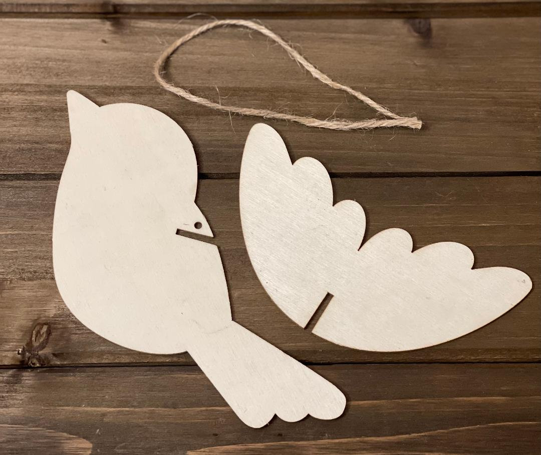 Red Bird DIY Complete Craft Kit, Art Kit, Paint Kit, Cardinal Craft for ...