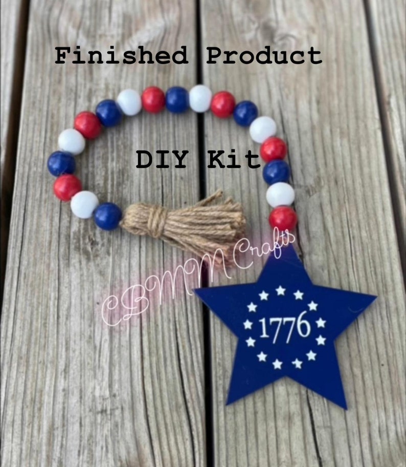 DIY Kit freedom Mini Star Garland DIY Decor - Etsy